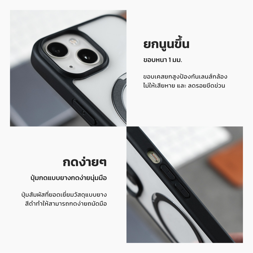 [144บ.โค้ดคุ้ม] Moov Case CS10 เคสแม่เหล็ก เคสไอโฟน Case For iPhone 17 ...
