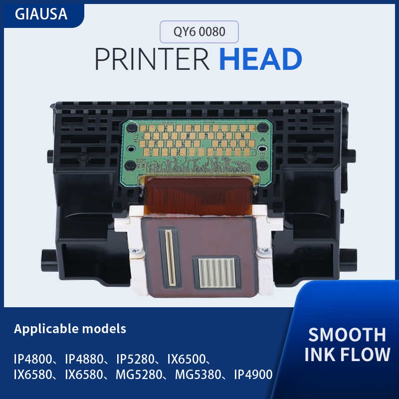 หัวพิมพ์ QY6-0080 หัวพิมพ์ Canon IP4980 IP4900 MG5280 MG5380 MX888 ...
