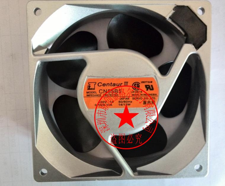 พัดลมระบายความร้อนโครงอลูมิเนียมญี่ปุ่นแท้ CN55B2 100V 0.23A/0.19A ...