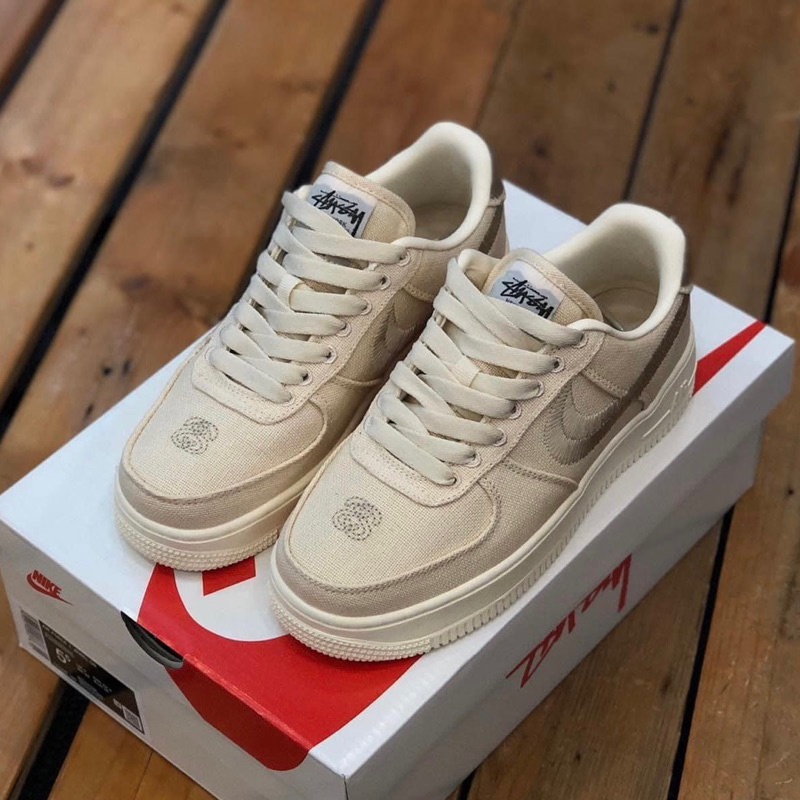 Nike AF1 x Stussy | Air Force 1 Stussy โดย davekicks | Shopee Thailand