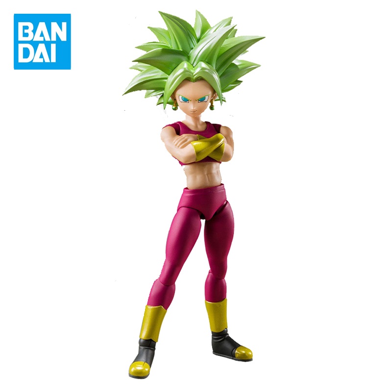 Bandai Dragon Ball Z SHF Kefla Caulifla Kefla Super Saiyan Model ...