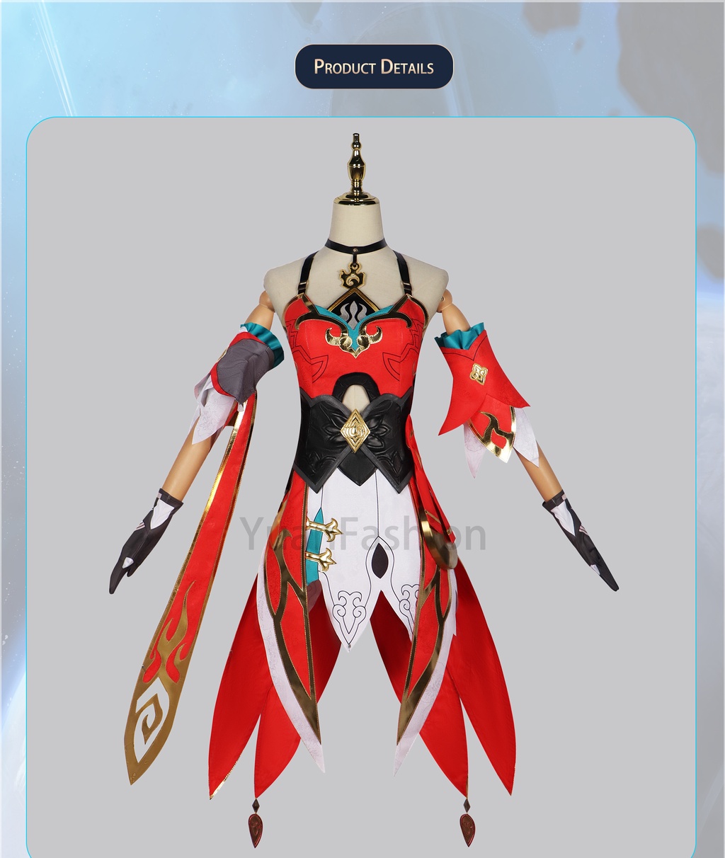 เสื้อผ้าคอสเพลย์ Honkai Star Rail สำหรับตัวละคร Guinafen พร้อมสวมใส่และ ...