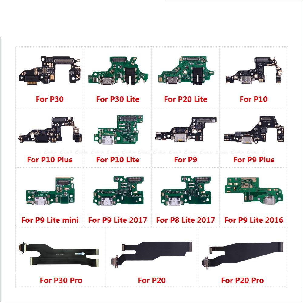 บอร์ดพอร์ตชาร์จ USB พร้อมสายแพไมโครโฟน สําหรับ HuaWei P30 P20 Pro P10 P9 Plus Mini P8 Lite 2017 ...