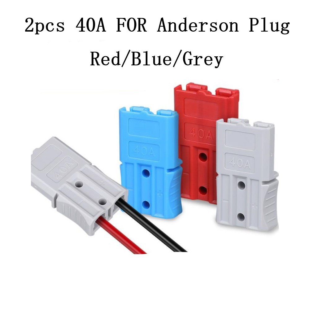 [ขายร้อน] สําหรับ Anderson 40A Amp Connector Plug Terminal รถยกขั้วต่อ ...