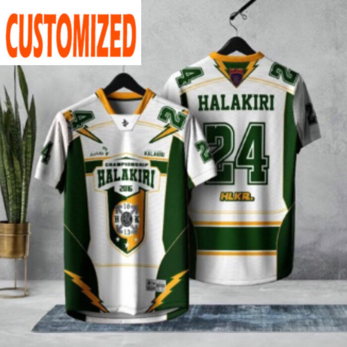 Choi Halakiri Nfl Amozonite ปรับแต่งเสื้อของคุณ Thailand Unisex Retro ...