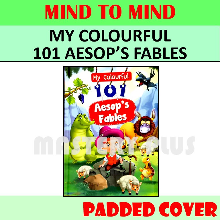 My COLOURFUL 101 AESOPS FABLES UNIQUE COMPILATION OF TALES PADD STORY ...