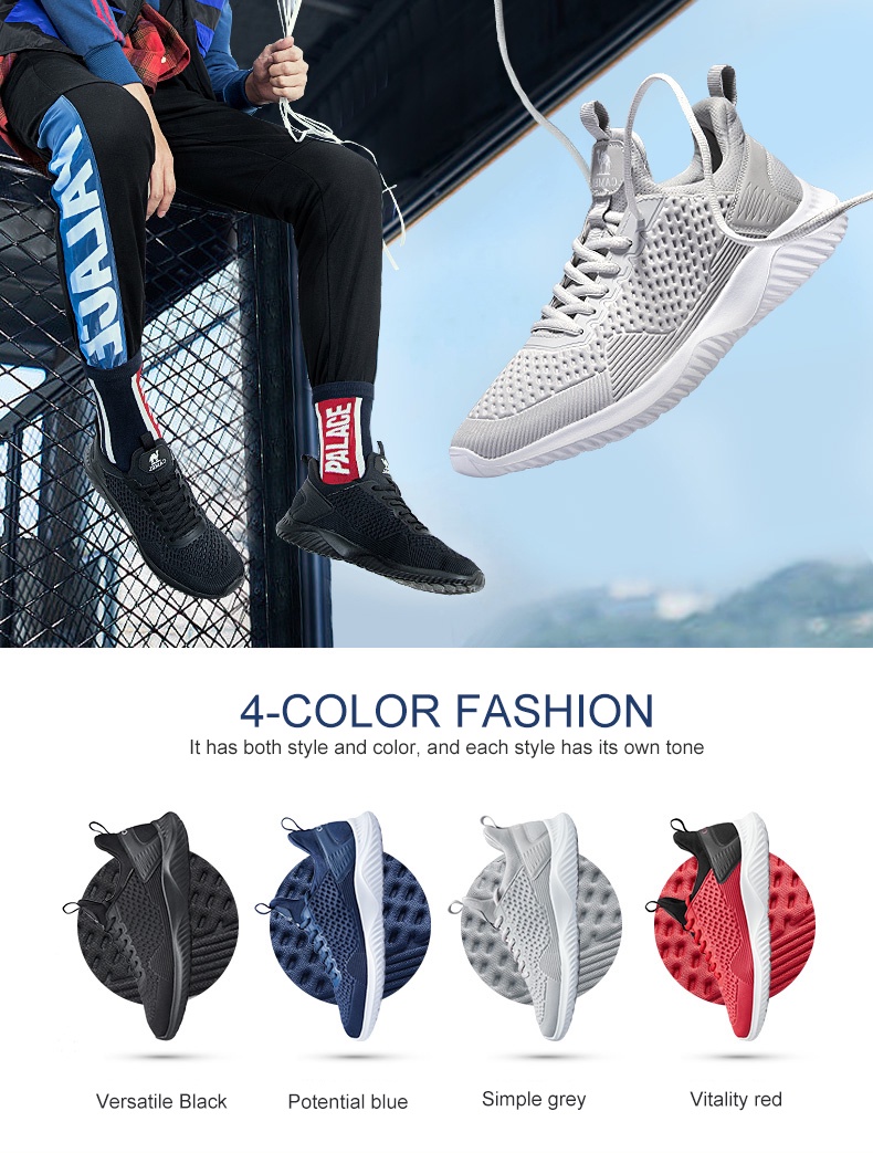 American CAMEL รองเท้าผ้าใบ รองเท้าวิ่ง น้ําหนักเบา ระบายอากาศ สําหรับ ...