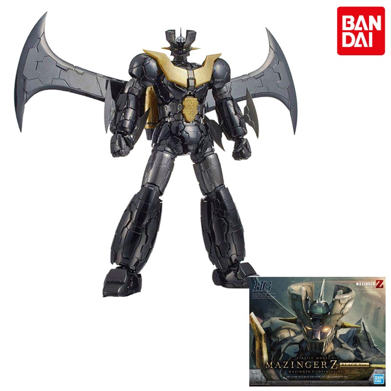 Bandai Gundam Anime Figure HG 1/144 Black Mazinger Z Gundam Theatrical ...