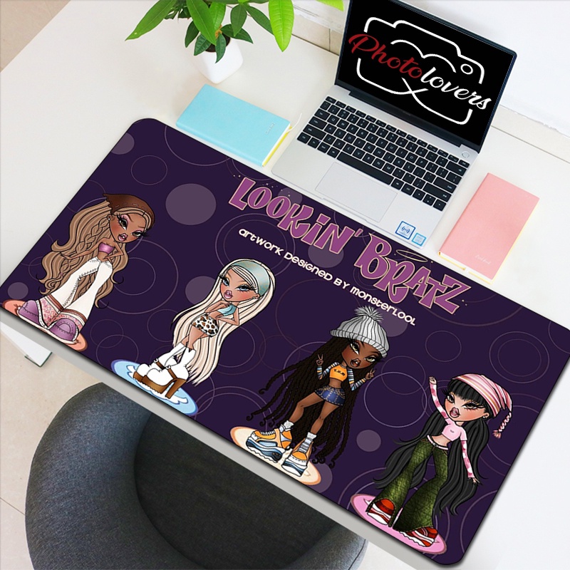 Bratz แผ่นรองเมาส์เล่นเกม Pc Xxl อุปกรณ์เสริม สําหรับโต๊ะคอมพิวเตอร์ ...