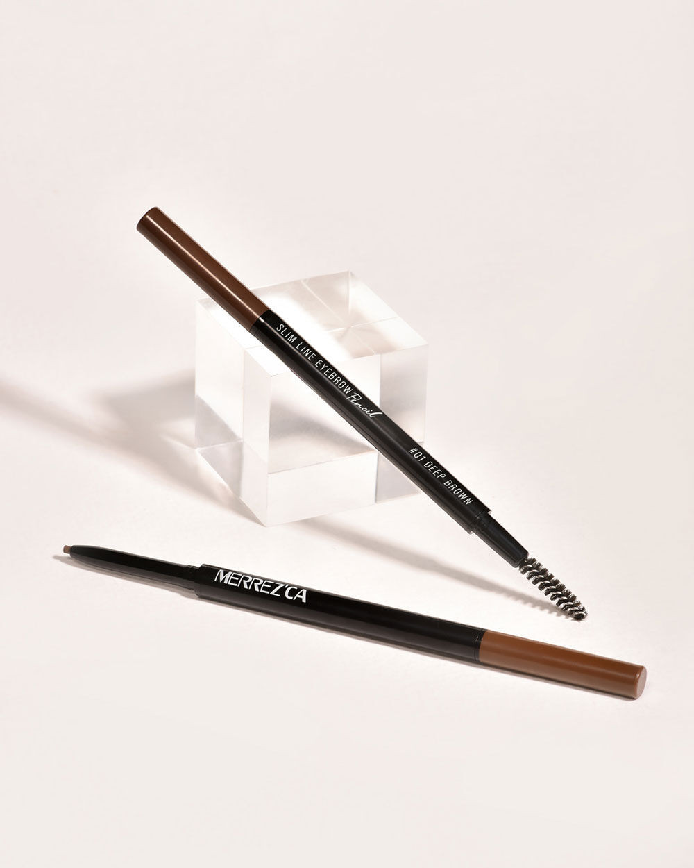 Merrezca Slim Line Eyebrow Pencil 0.05g เมอร์เรซกา ดินสอเขียนคิ้วเนื้อ ...