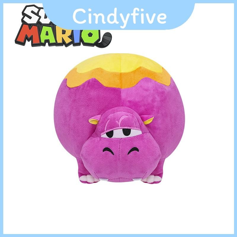 ตุ๊กตาสั้นนุ่มพิเศษ Super Mario เกมอุปกรณ์ต่อพ่วงของเล่น 8 นิ้วสีม่วง ...