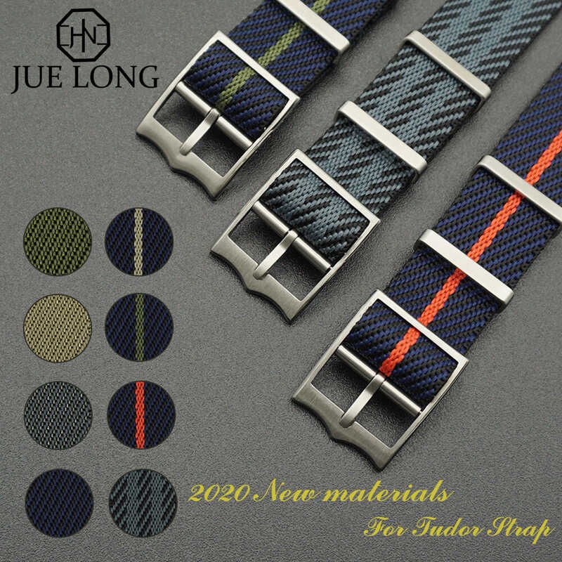 Juอีลองสายนาฬิกาผ้าไนล่อนนาโต้,สายรัดกระเป๋าลายทหาร | Shopee Thailand