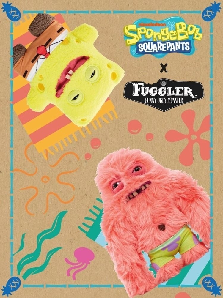 fuggler x spongebob fuggler ตุ๊กตา fuggler fuggler ugly monster ...