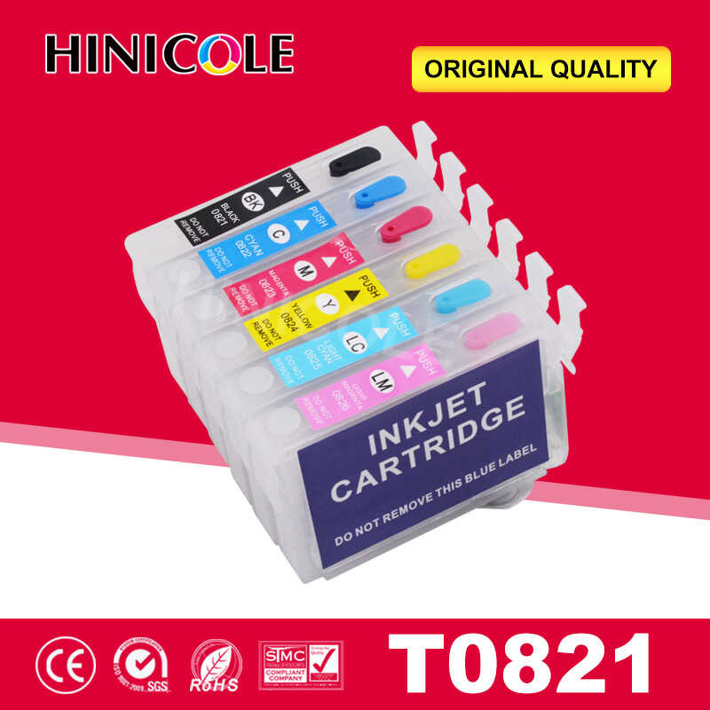 ตลับหมึก Hinicole รีฟิลสไตลัสภาพถ่าย T50 R290 R295 R390 RX590 RX610 ...