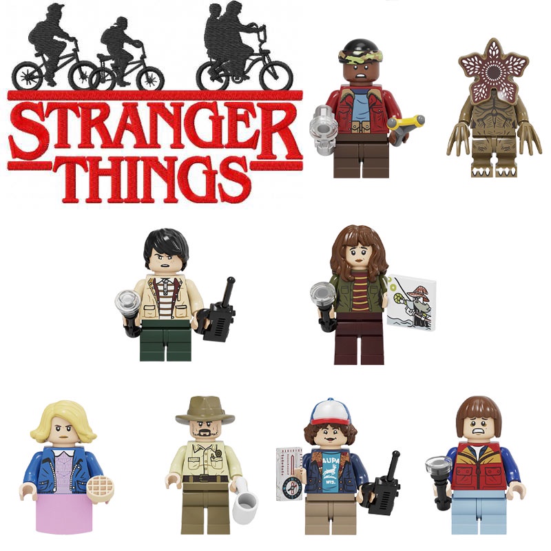 Engaging Strange Things Building Blocks ชุดของเล่น 8 ชิ้น 4.5 ซม. ความ ... Engaging Strange Things Building Blocks ชุดของเล่น 8 ชิ้น 4.5 ซม. ความ ...