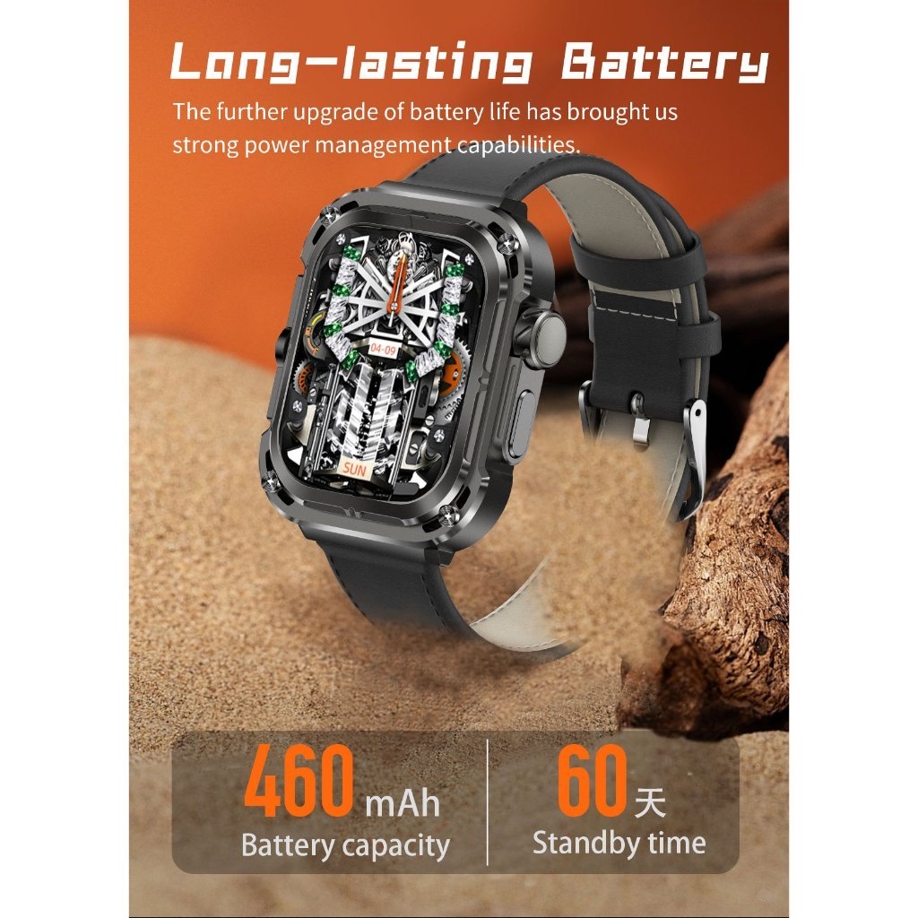 Z85 MAX สมาร์ทวอท์ช ultra 2 max นาฬิกาไร้สายชาร์จบลูทูธโทรหน้าจอสัมผัสเต็มรูปแบบ smartwatch IP68 ...