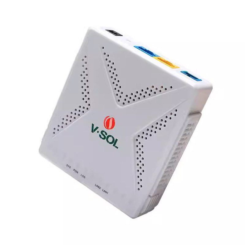 Vsol สวิตช์ 2.5G XPON ONT Vsol EPON GPON ONU พร้อม Pppoe แบบเปลี่ยน 2 ...