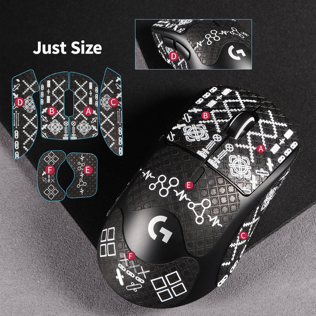 Mouse Grip เทปสติกเกอร์สําหรับ Logitech G PRO X Superlight 2 DEX ...