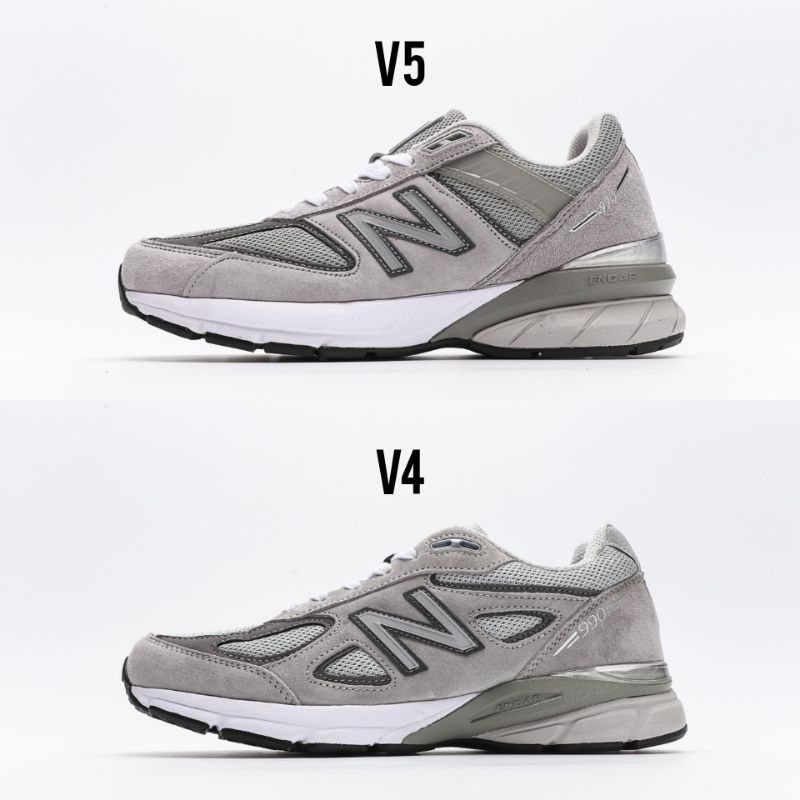New Balance 990 V5 V4 Gramho Gray Shoes Made In USA Serries M990GL5 ...