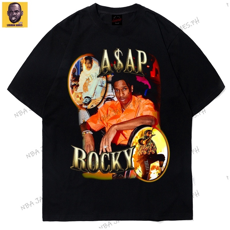 Benoh เสื้อยืด สําหรับทุกเพศ Travis Scott T Shrit Eminem Lil Peep 3023