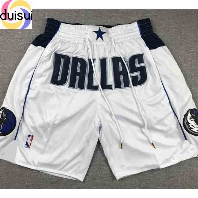 2024 Dallas Mavericks Just Don Swing Man SETS กางเกงขาสั้นผู้ชายกางเกง ...