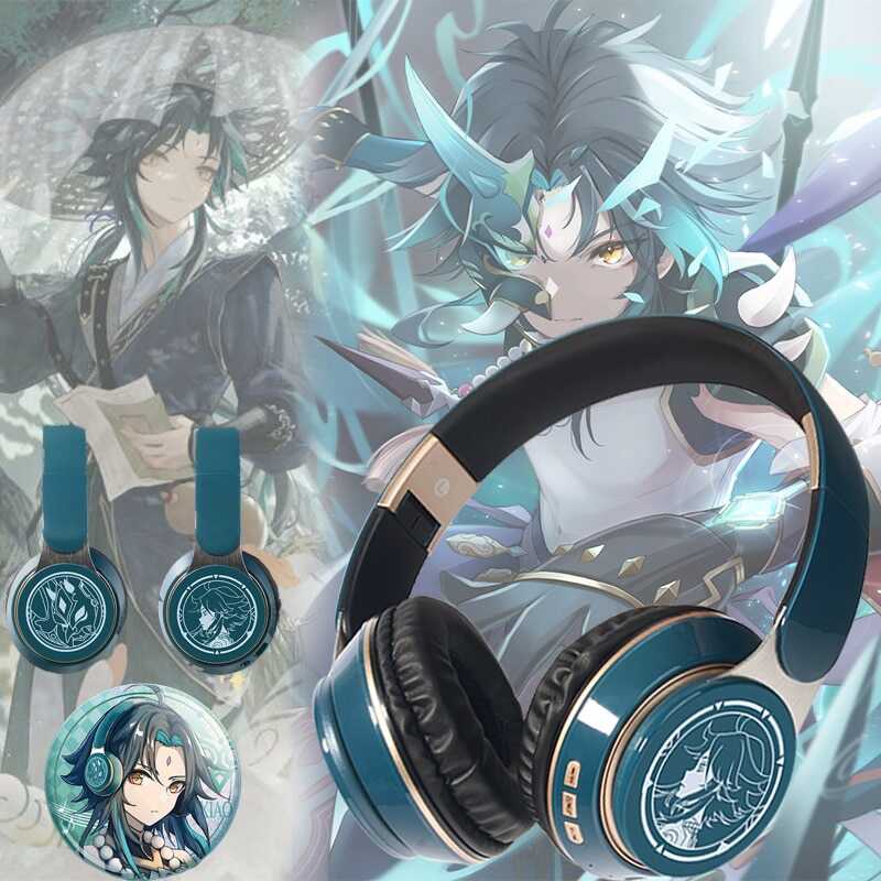 Genshin Impact Peripheral Xiao Wireless Anime Headphones 3Mode ...