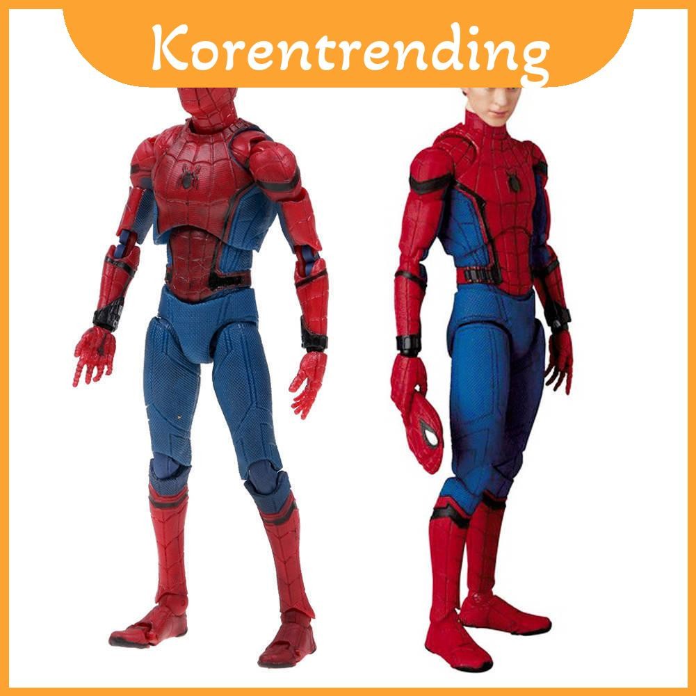 Spider 047 Maf Man Homecoming Action Figure ของเล่นคุณภาพสูงไอเดีย ...