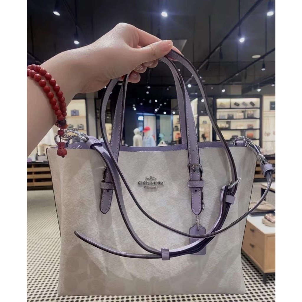 Coach C4250 C1665 Mollie กระเป๋าโท้ท ผ้าแคนวาส | Shopee Thailand