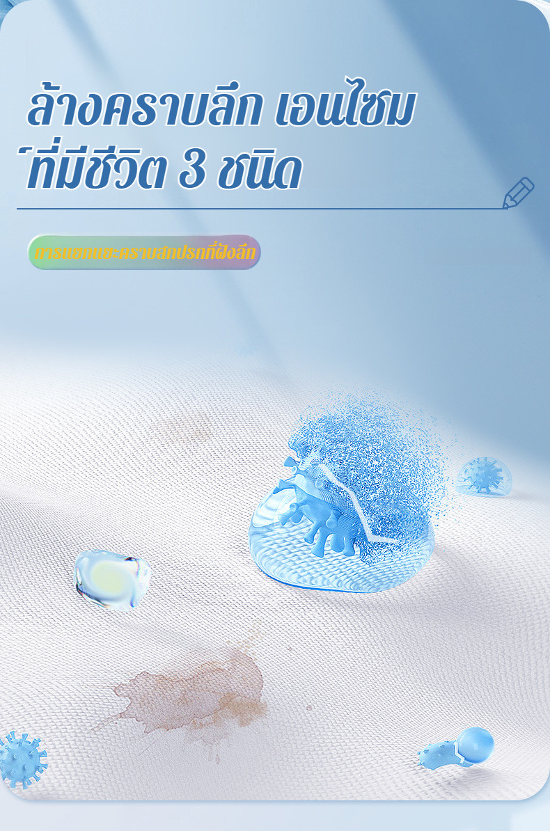 ปากกาขจัดคราบเสื้อผ้าสีขาว Strong Portable Waterless tant Oil Stain ...