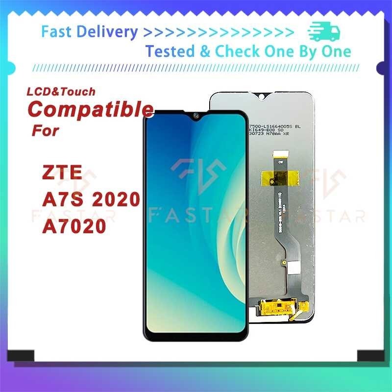 6.5 "ทดสอบสำหรับ Blade A7s2020 A7020 หน้าจอ ชุดประกอบ Digitizer ...