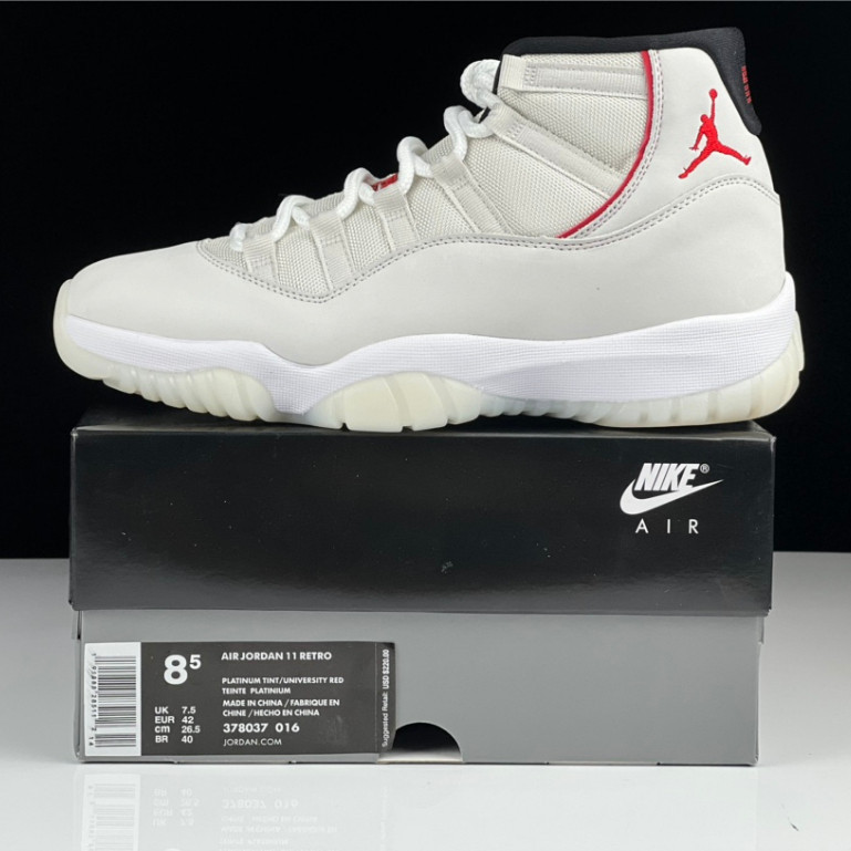 Air Jordan 11 High Retro "Platinum Tint" AJ11 รองเท้าบาสเก็ตบอลรองเท้า ...