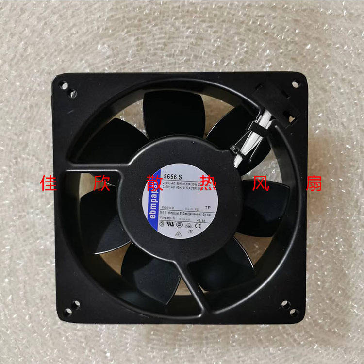 ใหม่ พัดลมระบายความร้อนอินเวอร์เตอร์ โลหะ 5656s ebmpapst 13538 220V 30W ...