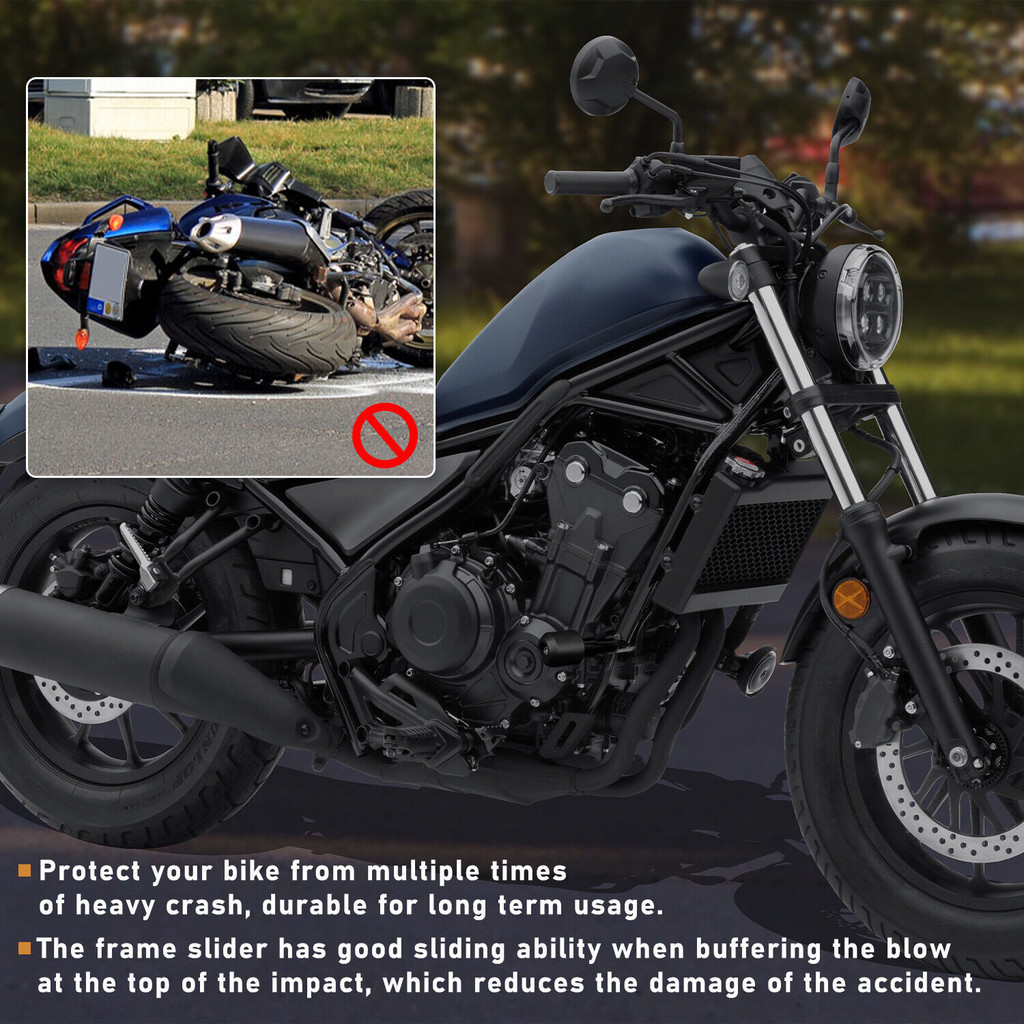กรอบกันล้ม สําหรับรถจักรยานยนต์ HONDA REBEL CMX CM 300 CMX300 CM300 ...
