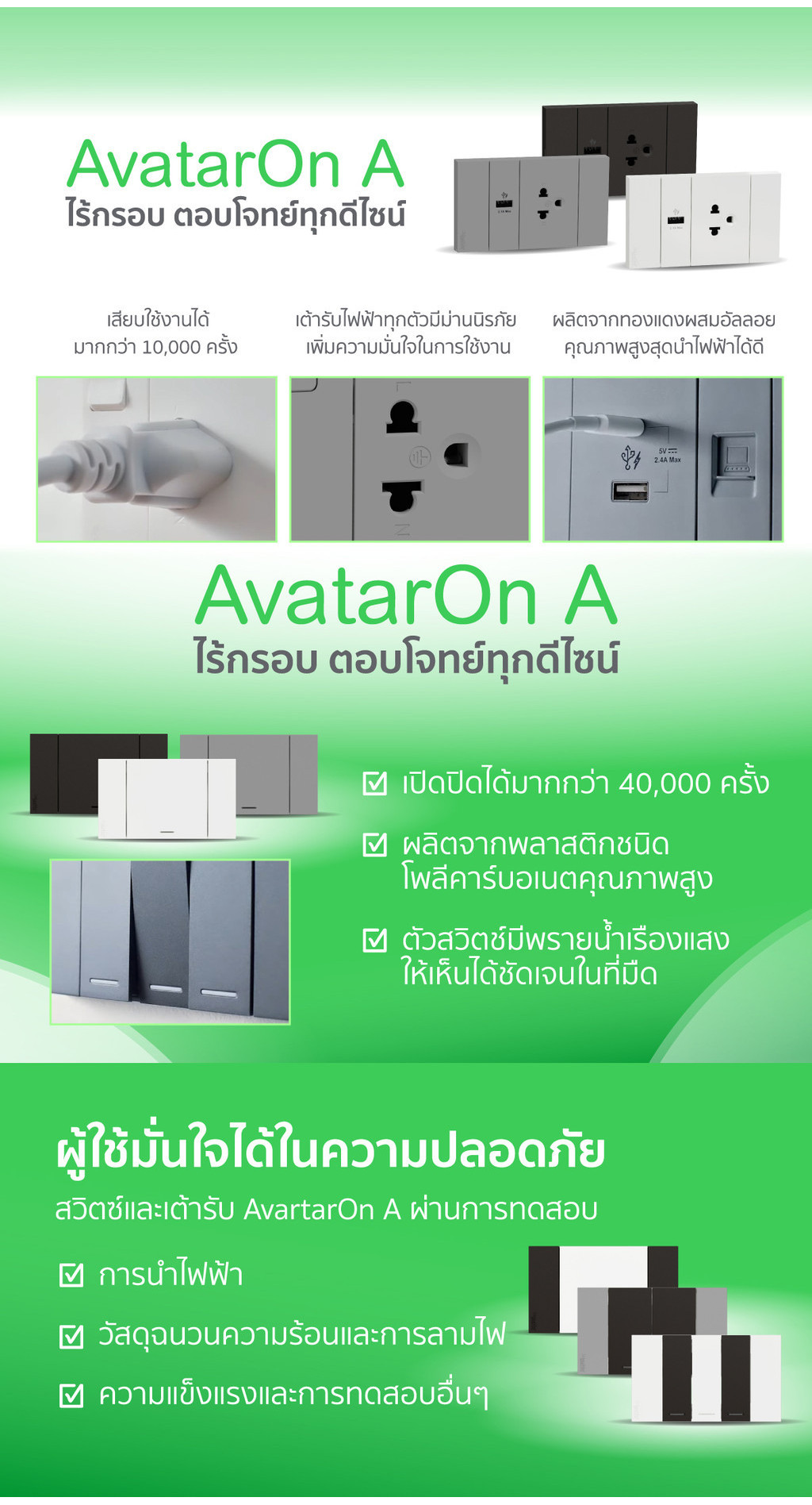 Schneider ชุดสวิตช์สองทาง 2 ช่อง สีขาว (แบบยกกล่อง 10ชิ้น) รุ่น ...