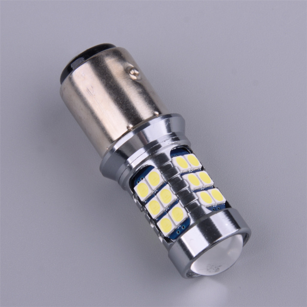1 PC 12V BA20D H6 สีขาว LED ไฟหน้ารถจักรยานยนต์หลอดไฟ Hi/Lo Beam Light ...