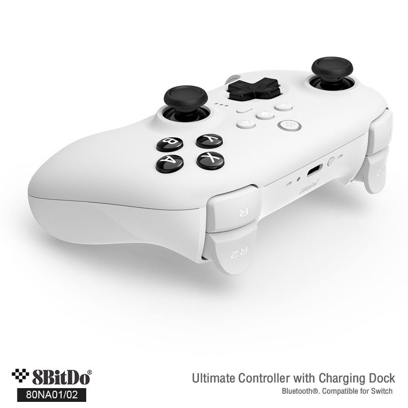 8Bitdo 80NA 8BitDo Ultimate Bluetooth & 2.4g Controller with Charging ...