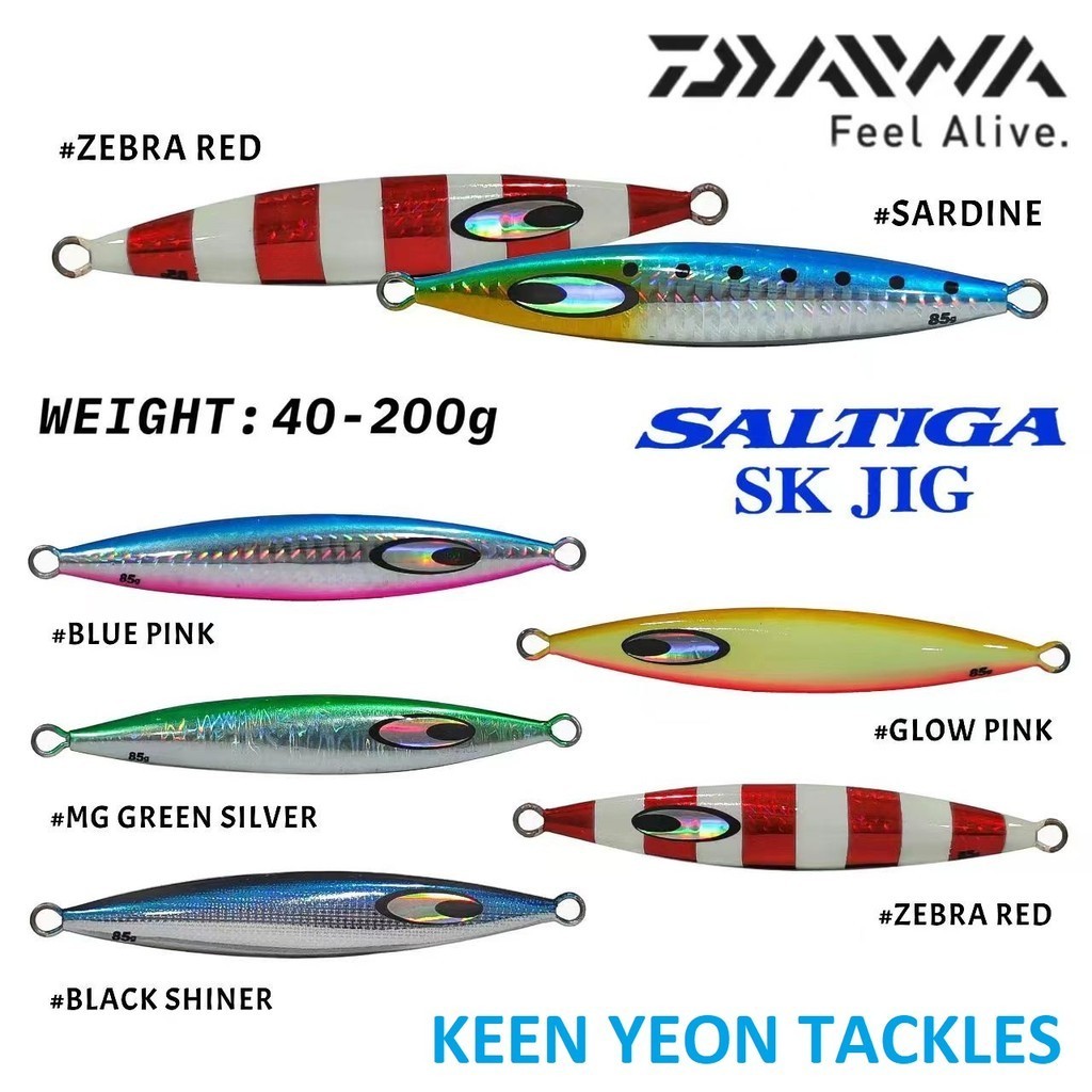 Daiwa SALTIGA SK METAL JIG (40g - 200g) | Shopee Thailand