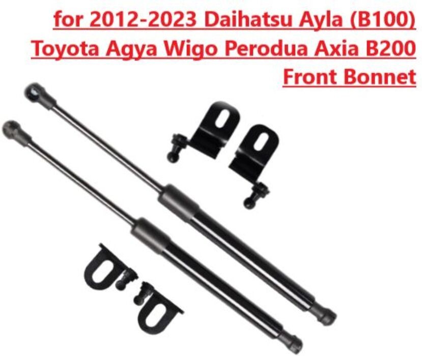 เครื่องดูดควันแก๊ส Struts 2012-2023 Daihatsu Ayla Toyota Wigo Agya ...