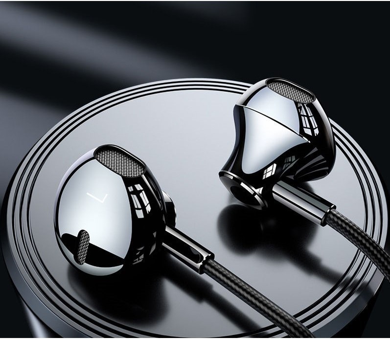 ♞,♘หูฟังแบบมีสายคุณภาพสูง 8-core Dynamic COIL Type-C เหมาะสำหรับ ...