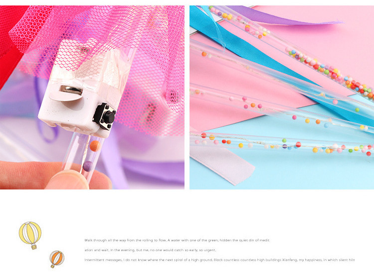 ใหม่ แท่งเมจิกเรืองแสง ลายการ์ตูน Popo Ball Star Sky Ball ของขวัญ ...