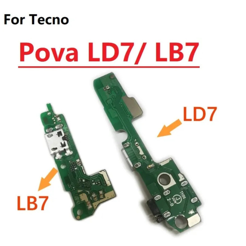 บอร์ดชาร์จ USB สําหรับ Tecno Pova LD7 Tecno Pova LB7 | Shopee Thailand