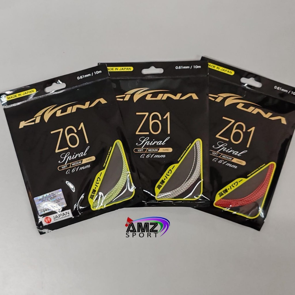 KIZUNA Z61 Spiral Gauge (0.61mm) สายแบดมินตัน | Shopee Thailand