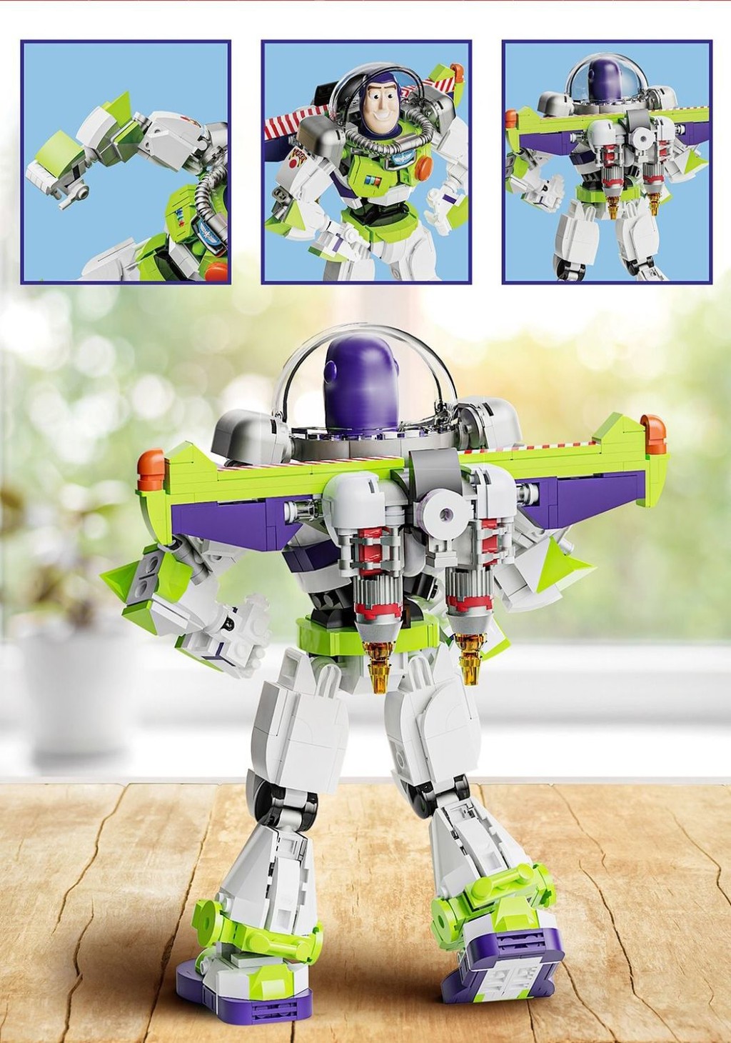 LEGO Toy Story Buzz Lightyear Mecha Children's Educational Building ...