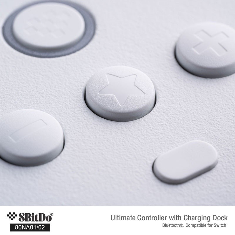 8Bitdo 80NA 8BitDo Ultimate Bluetooth & 2.4g Controller with Charging ...