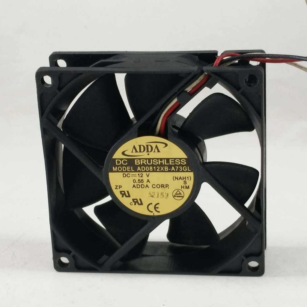 Adda AD0812XB-A73GL DC12V 0.55A 8025 พัดลมระบายความร้อน ขนาดใหญ่ 8 ซม. ... Adda AD0812XB-A73GL DC12V 0.55A 8025 พัดลมระบายความร้อน ขนาดใหญ่ 8 ซม. ...