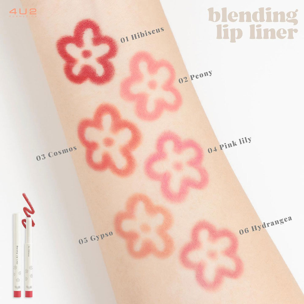 4U2 Blending Lip Liner 0.9g โฟร์ยูทู ลิปไลเนอร์. | Shopee Thailand