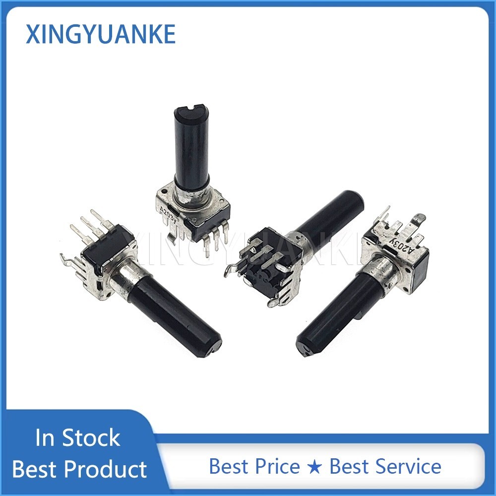 โพเทนชิโอมิเตอร์ RK09 R09 Type 3-Pin A20K A203 เพลายาว 23 มม. 3 ชิ้น ...