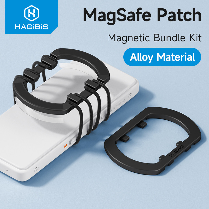 Hagibis อะแดปเตอร์แม่เหล็กแหวนสติกเกอร์แม่เหล็กใช้งานร่วมกับ Magsafe ...