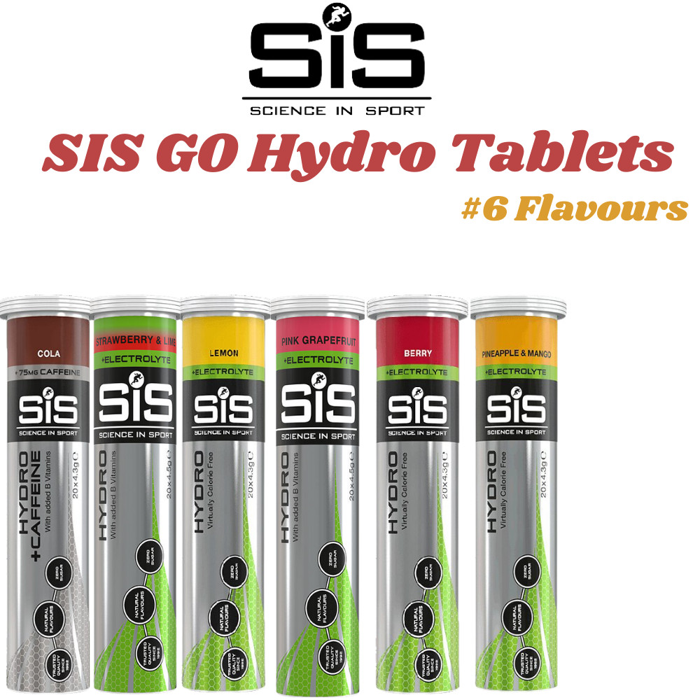 INSTOCK SIS Go Hydro เม็ด 20 (1 หลอด) HALAL Cola Lemon PinkGrapfruit ...