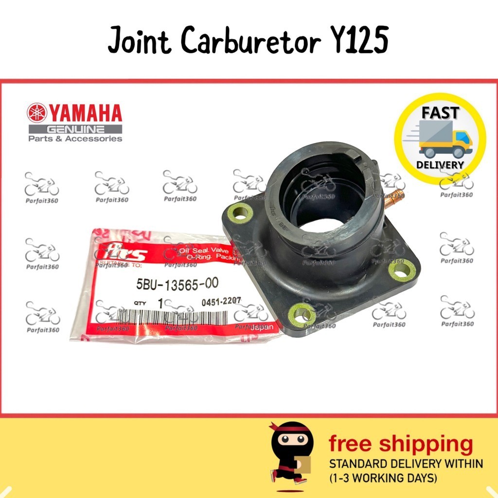 5bu-13565 Y125ZR ข้อต่อยางคาร์บูเรเตอร์ / รีดวาล์ว Getah 100% HLY ...